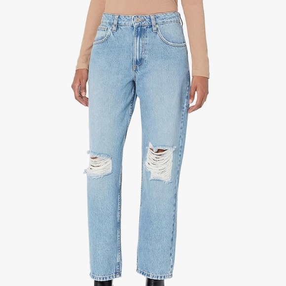 The Drop | Jeans | Nwt Plus Sized 3w 5x Classic Blue Distressed Plus ...